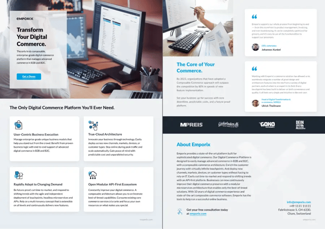 SaaS One-Pager: How to Build One + Examples + FREE Template